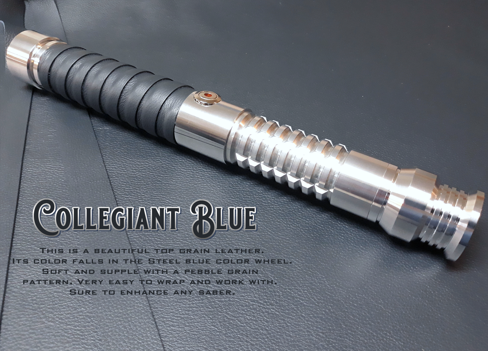 LEATHER WRAPS GENUINE COWHIDE 4FT. LIGHT SABER HILT WRAP, AXE, KNIFE ...