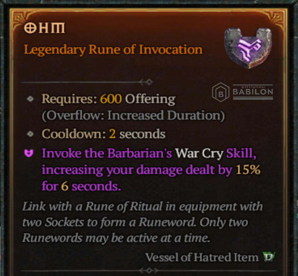 DIABLO 4 SEASON 11 Mythic Uniqes Rune Set &All Runes PC PS4 PS5 XBOX ...