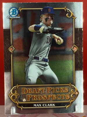 Max Clark 2023 Bowman Draft Draft Picks and Prospects #DPP-2 - Detroit ...