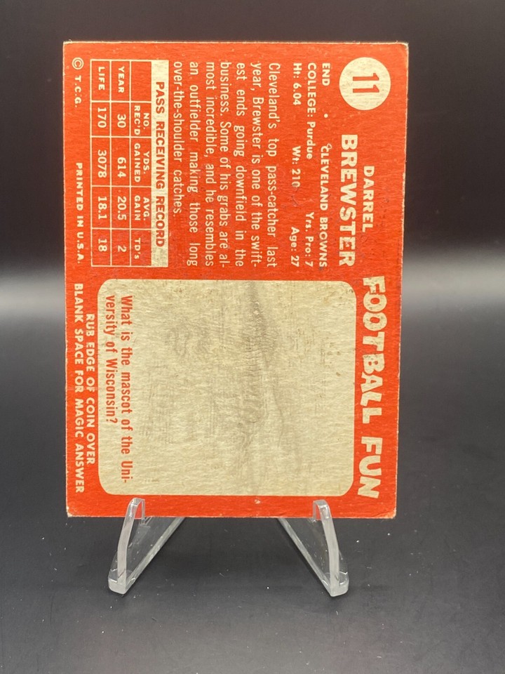 1958 TOPPS FOOTBALL CARD SINGLES COMPLETE YOUR SET PICK BUY MORE & SAVE ...