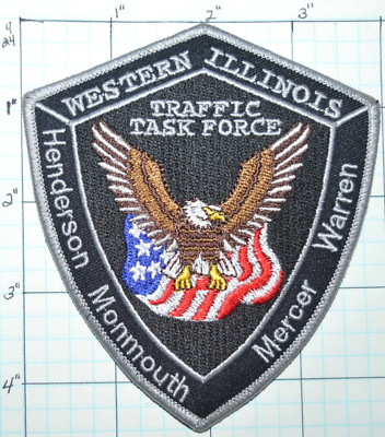 WESTERN ILLINOIS TRAFFIC TASK FORCE POLICE PATCH | eBay