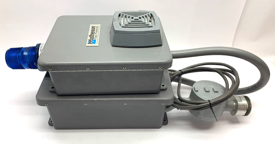 Matheson Gas SP202 & 9928SP Channel Gas Monitoring Alarm Controller SM95-0 | eBay