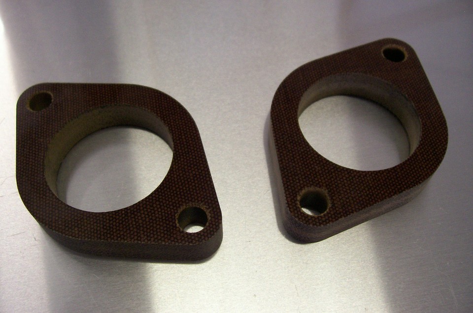 Fits 40mm Weber Carb Spacer 40 mm DCOE Riser Phenolic Insulator ...