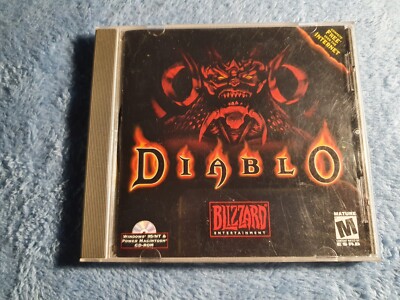 Diablo PC CD-ROM Game Windows 95 NT & Power Macintosh 1996 Blizzard ...