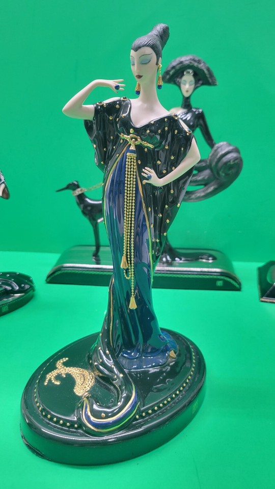 Franklin Mint House of Erte Limited Edition Collection Figurines - Set ...