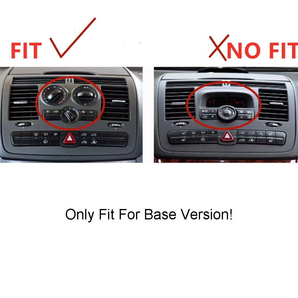 Center Console A/C Air Outlet Grill For Benz For Vito W636 W639 10-15 ...