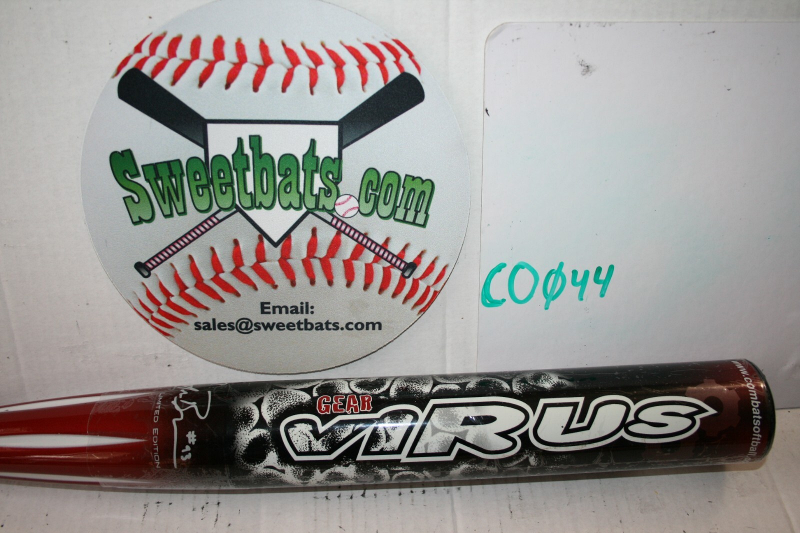 Combat Gear VIRUS Scott Brown 28 softball bat FULLY LOADED USSSA ...