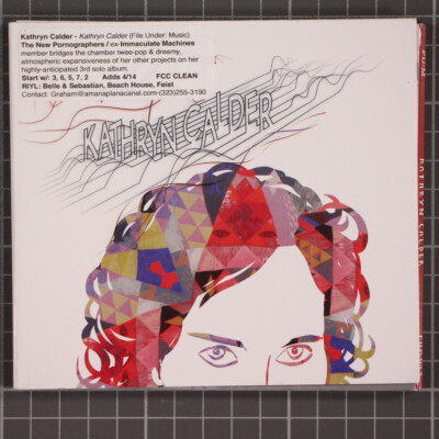 Kathryn Calder S/T CD 2015 Promo 620969997304| eBay