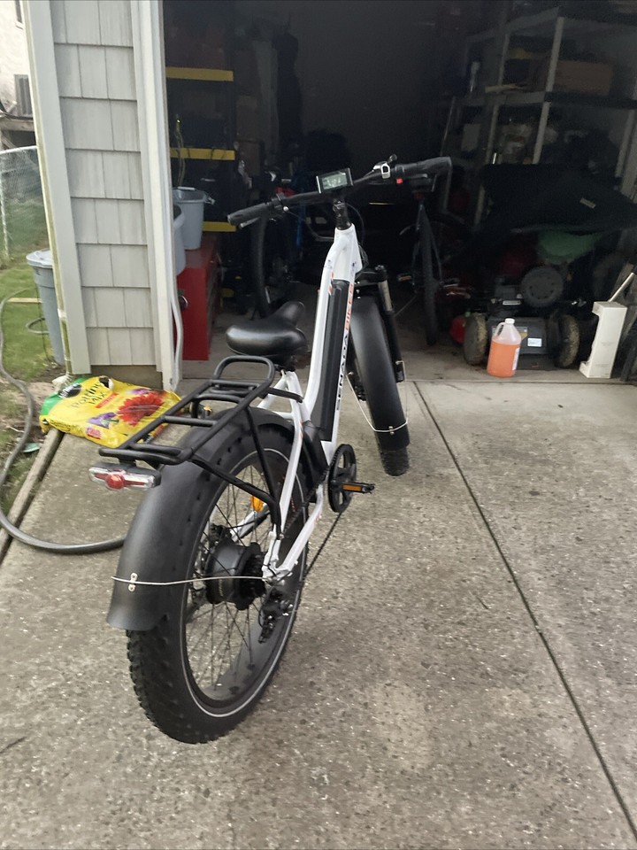 SENADA Herald Electric Bike - White - The Item Is Certified UL 2849 ...