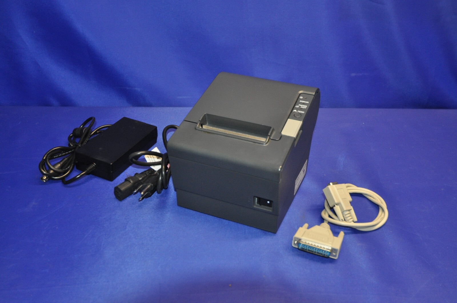 GENUINE ORACLE/ MICROS/EPSON TM-T88IV THERMAL PRINTER, MICROS SERIAL ...