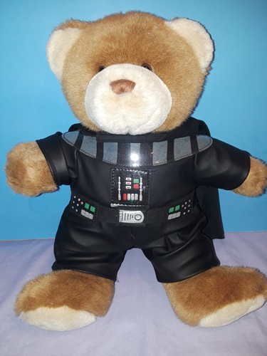 Build A Bear BAB Star Wars Darth Vader Plush Stuffed Animal 14" w/ Cape ...