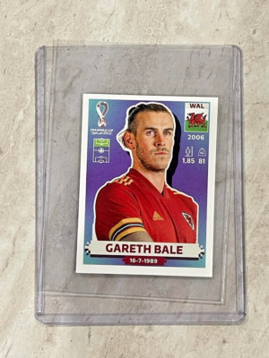 2022 Qatar Fifa World Cup Panini Sticker GARETH BALE Wales WAL17 | eBay
