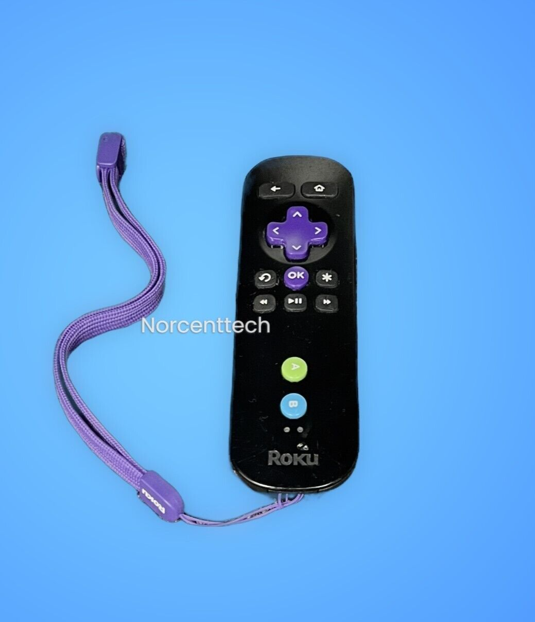 Original Roku GR-14 9026000070-001 Remote control w/Strap | eBay