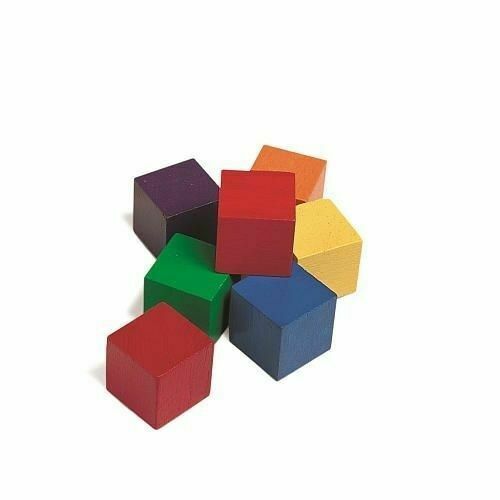 Learning Resources Wooden One Inch Color Cubes 102pk 0136 for sale ...