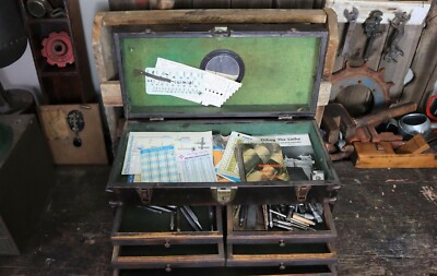 Vintage Industrial Machinist's 6-Drawer Tool Box | eBay