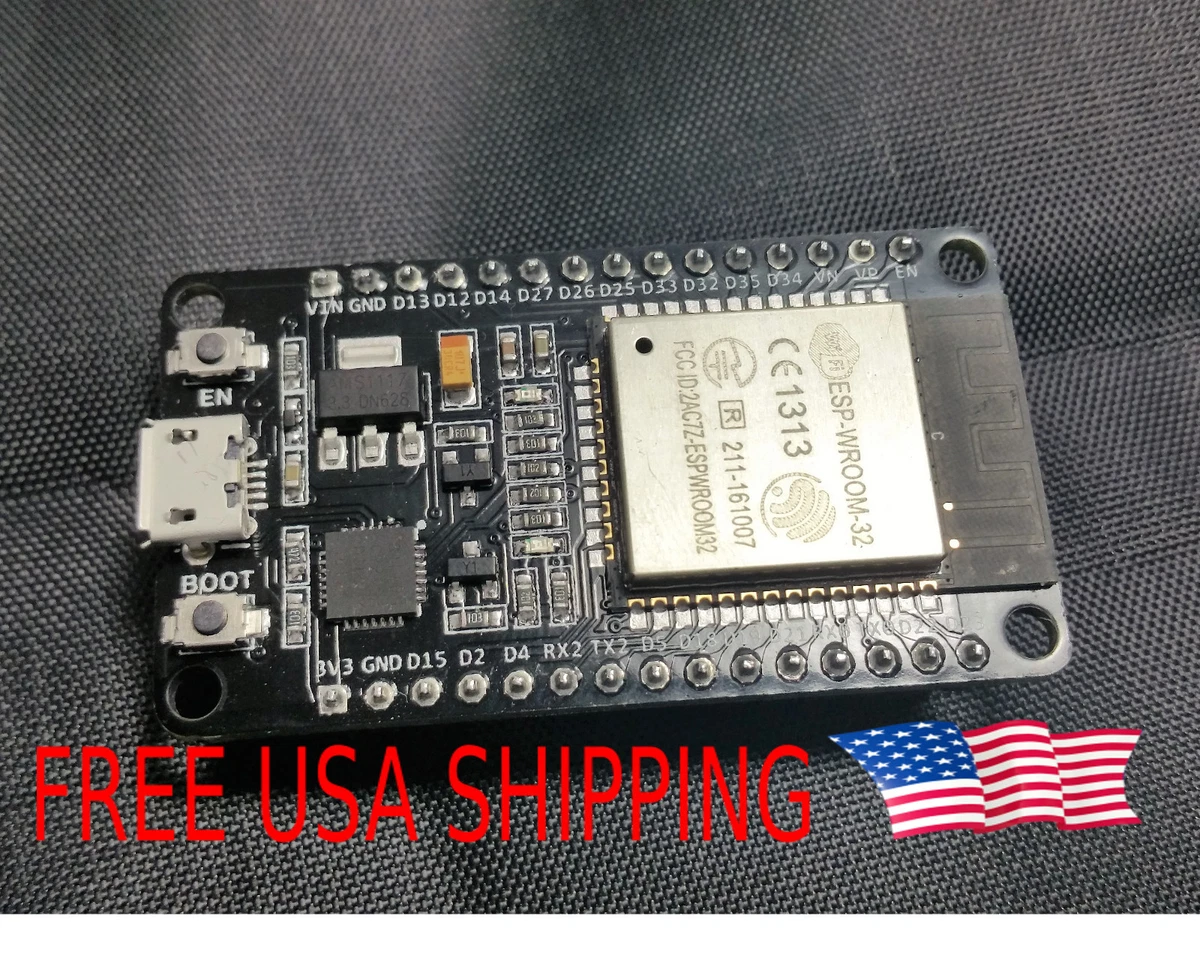 Getting Started With Espressif Esp32 Wi Fi Bluetooth Soc 60 Off