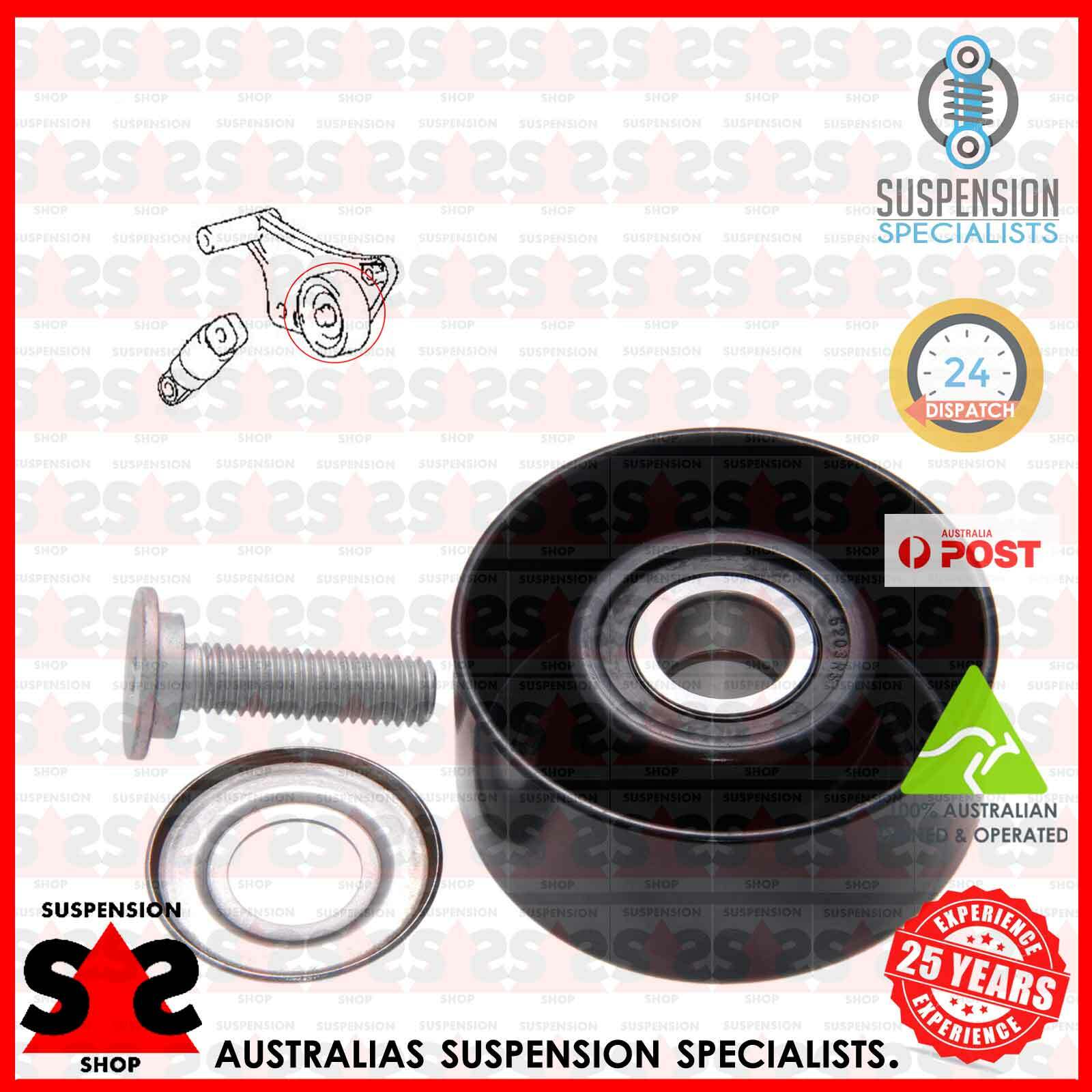 Tensioner Pulley, V-Ribbed Belt Suit TOYOTA Avensis Verso (_M2_) 2.4 ...