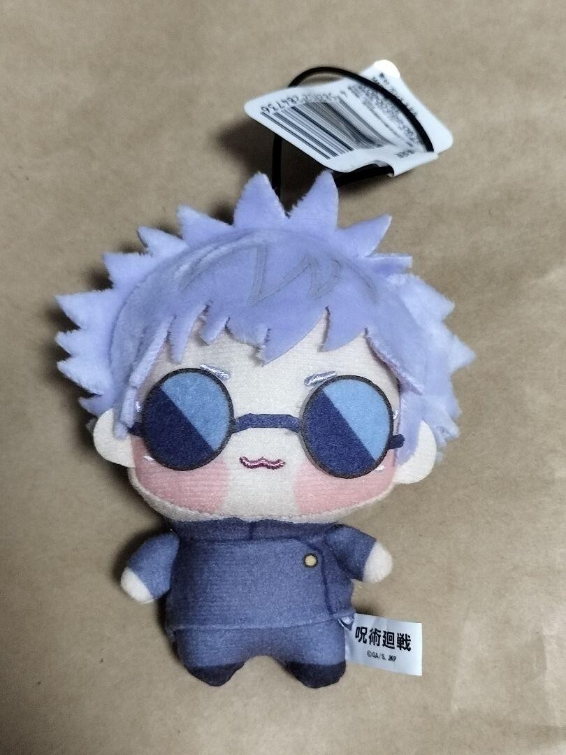 Jujutsu Kaisen Satoru Gojo Chopinui Puchi Plush Doll Mascot 11cm FuRyu ...