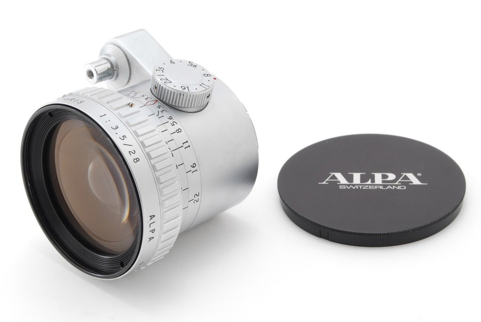 [Near MINT] P.Angenieux Paris 28mm f/3.5 Retrofocus Lens For Alpa From ...