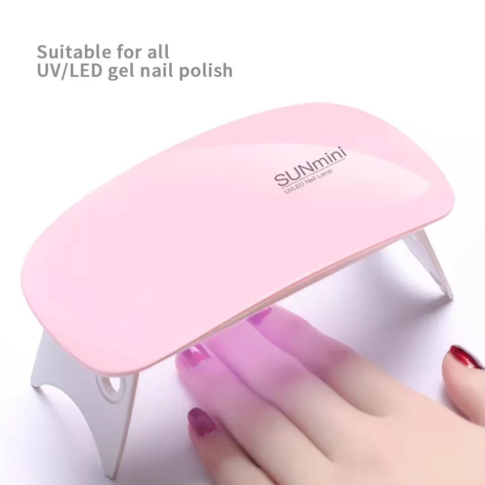 SUN Mini Nails Lamp LED Light Potable UV LED Lamp Nail Dryer Gel Nail ...