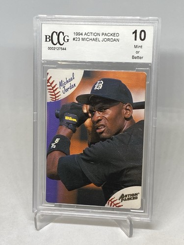 1994 ACTION PACKED SCOUTING REPORT #23 MICHAEL JORDAN RC Beckett BCCG ...