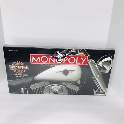 Monopoly Harley Davidson Motorcycles Legendary Bikes Edition 2007 New ...