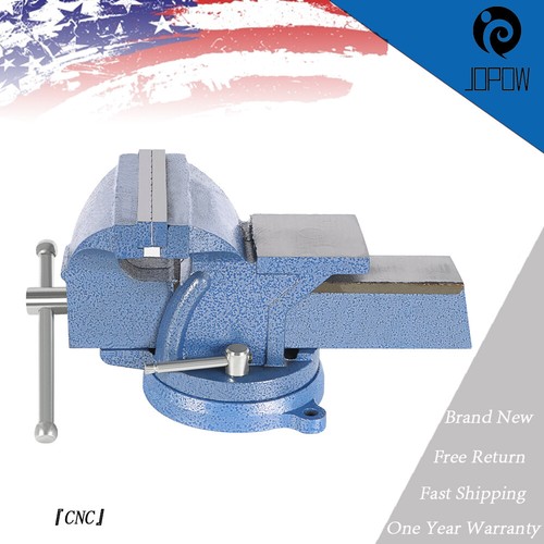 6" New Mechanic Bench Vise Table Top Clamp Press Locking Swivel Base ...