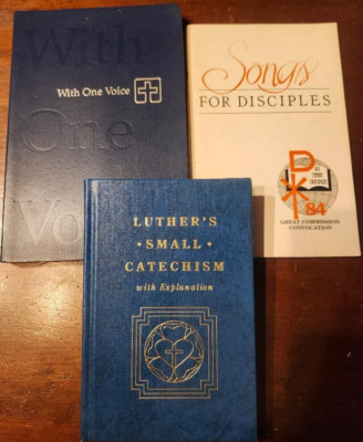 Lot of Lutheran books (cathechism, songs) | eBay