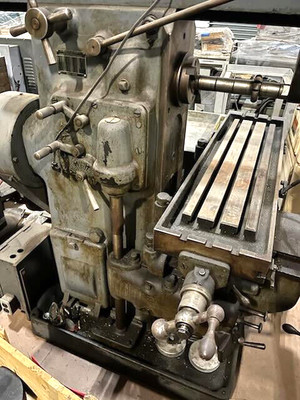 Milling - Cincinnati Milling Machine