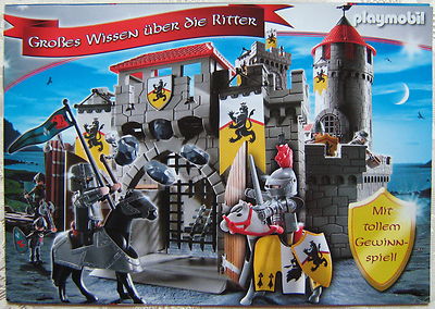 Playmobil Katalog Prospekt Großes Wissen über die Ritter 2011 | eBay.de
