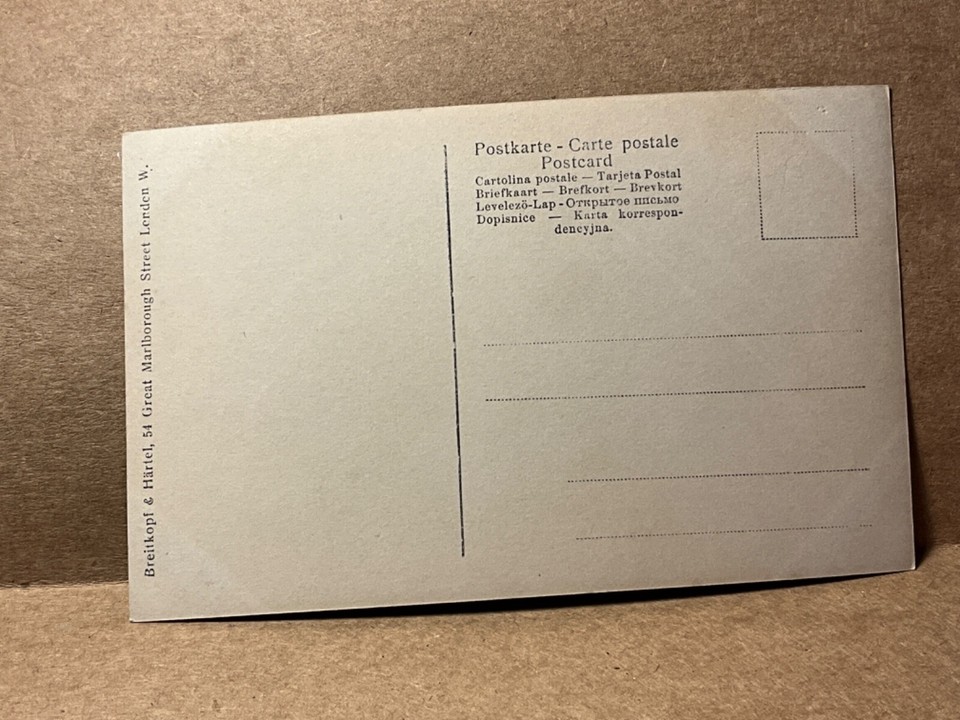 Music SIR WALTER PARRATT organist / composer 1910s RPPC POSTCARD 19/7 ...