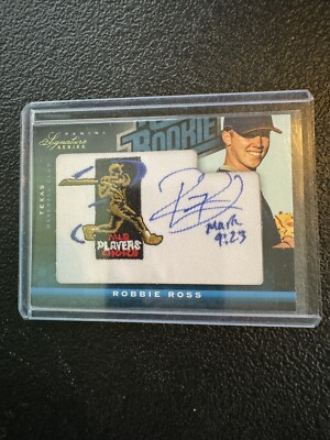 2012 Panini Signature Series - Rated Rookie Autograph #139 Robbie Ross ...