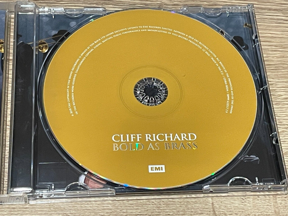 Cliff Richard - Bold as Brass - CD Album - 2010 EMI Records - 12 Great ...