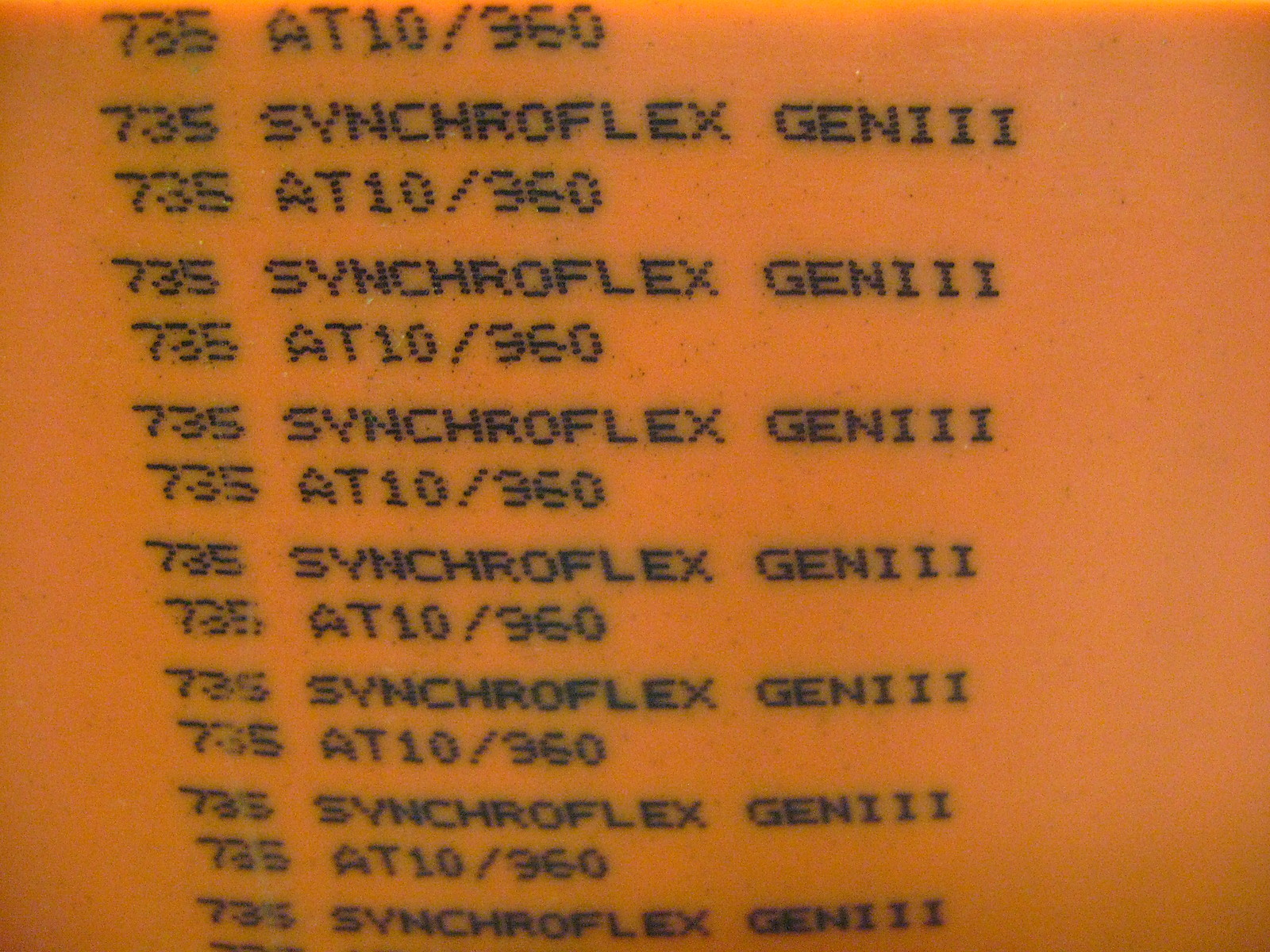 Synchroflex Poly Timing Belt AT10 GEN III 960 mm x 76.2 mm (37.8" x 3 ...