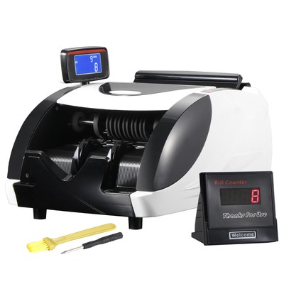 Money Bill Counter Machine Cash Counting Bank Counterfeit Detector ...
