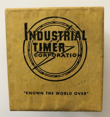 Industrial Timer Corporation Vintage CM-5 115 Volts - In Original Box ...