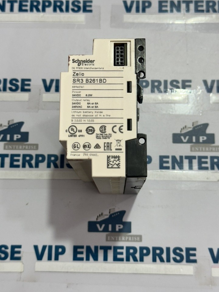 SCHNEIDER ELECTRIC PLC ZELIO SR3B261BD 24VDC FREE FAST SHIPPING | eBay