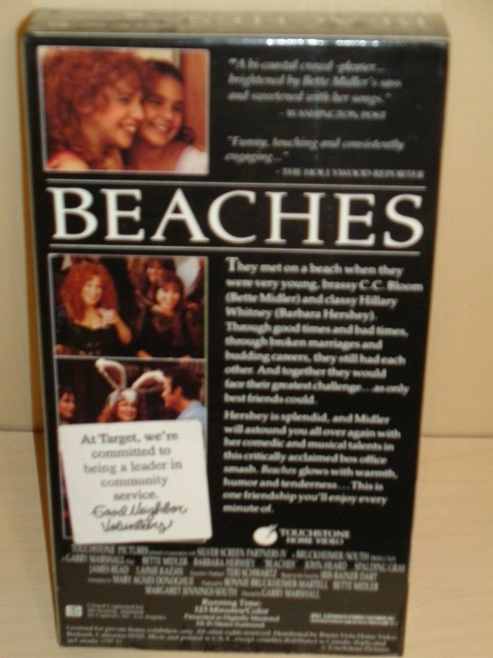 Beaches (VHS, 1996) - New & Sealed! 12257797039| eBay
