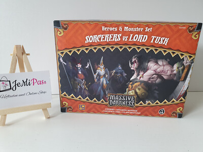 Massive Darkness SORCERERS VS LORD TUSK - inkl Upgrade Cards MD2 ...