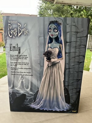 Spirit Halloween Corpse Bride 5.8 Ft Emily Animatronic Officially ...