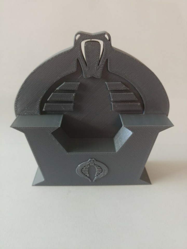 Gi Joe Cobra Commander Serpentor Throne Custom Made 1/18 Scale. 3d ...