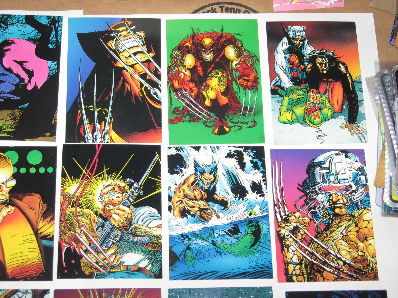1992 WOLVERINE FROM THEN TILL NOW SERIES II COMPLETE 90 CARD SET X-MEN ...