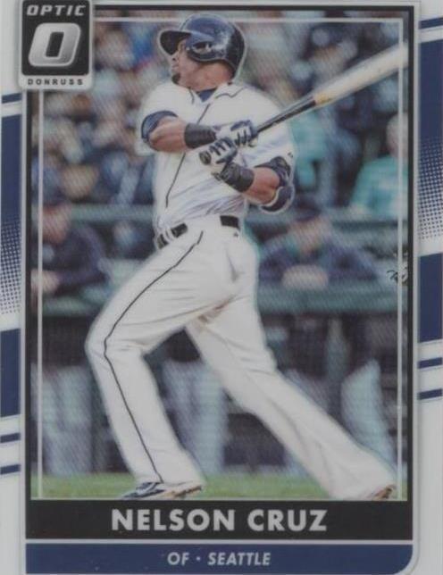 2016 Panini Donruss Optic - Nelson Cruz #106 Holo for sale online | eBay