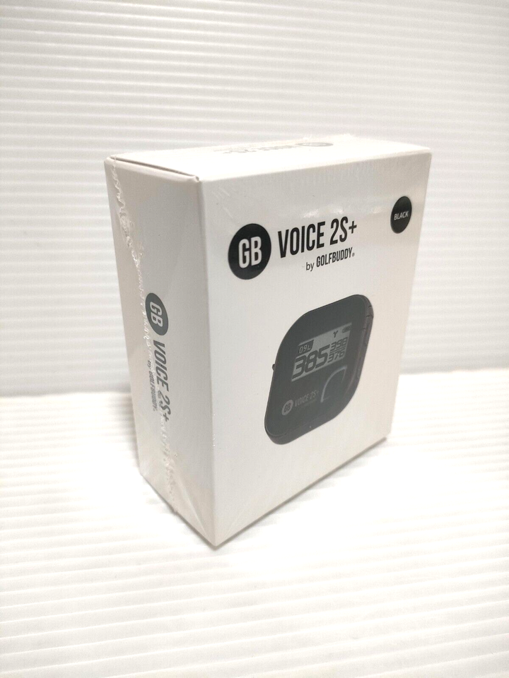 GolfBuddy Voice 2S+ Talking GPS Golf Rangefinder Navigation Black USB ...