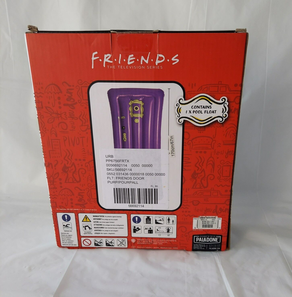 Friends Door Pool Float Lounger - Officially Licensed Friends TV Show ...
