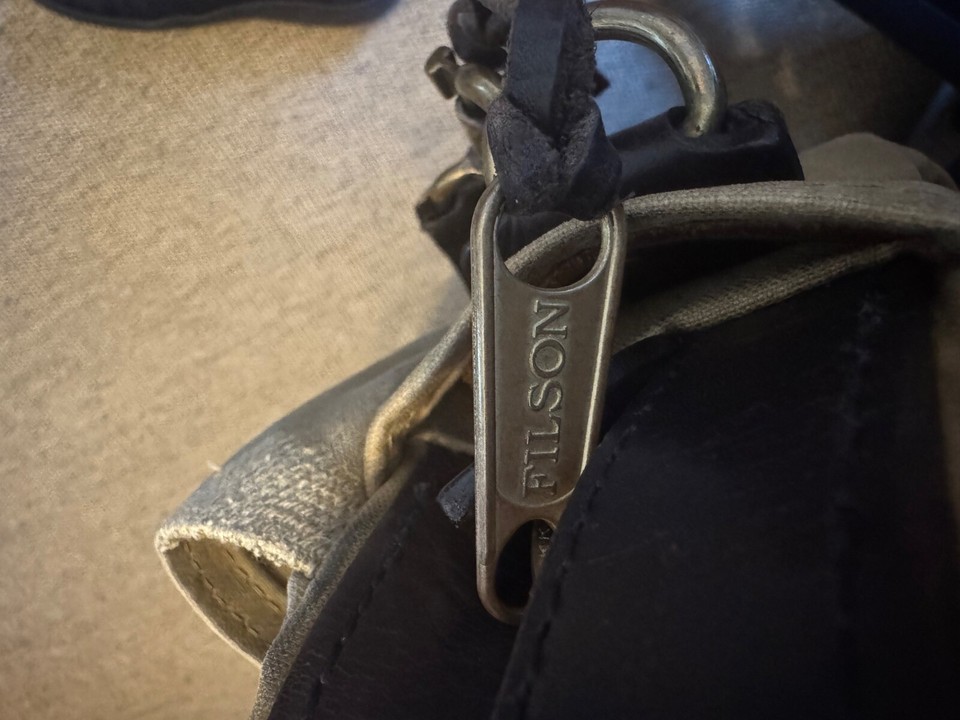 Filson Restoration Department Tin Cloth Briefcase, Tan, Style 70016 ...