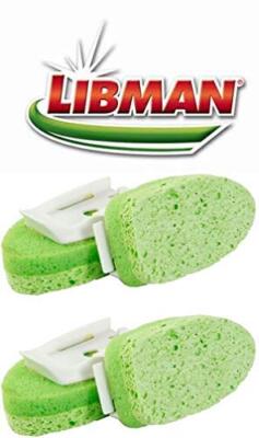 4 Cleaning Sponge Refills For Libman Dish Wand Soap Wand Nonscratch | eBay
