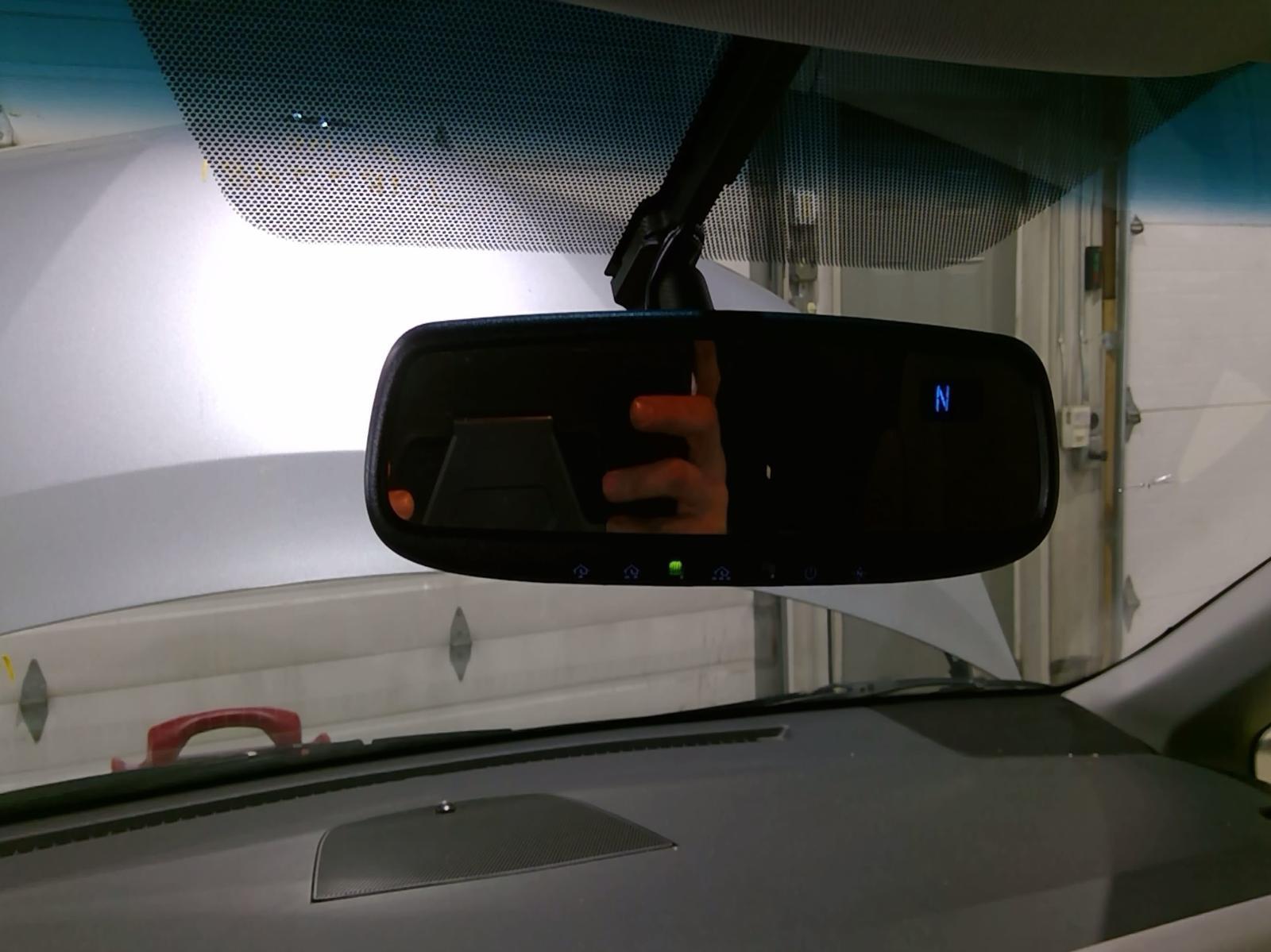 Rear View Mirror Automatic Dimming Digital Compass Fits 15-17 SIENNA ...