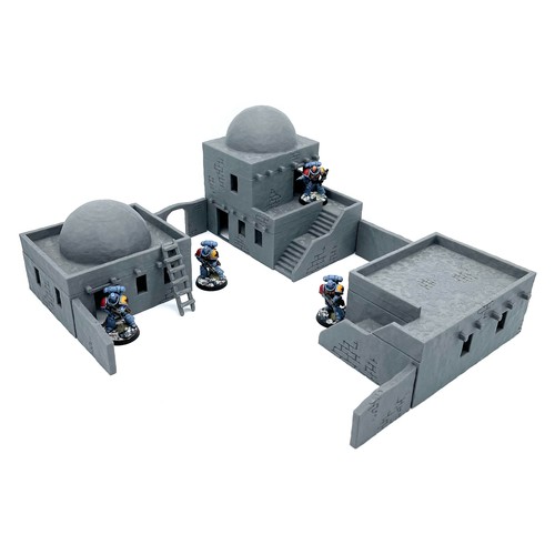 Arabic Style Desert Village Compound 28mm Terrain Wargaming World War 2 ...