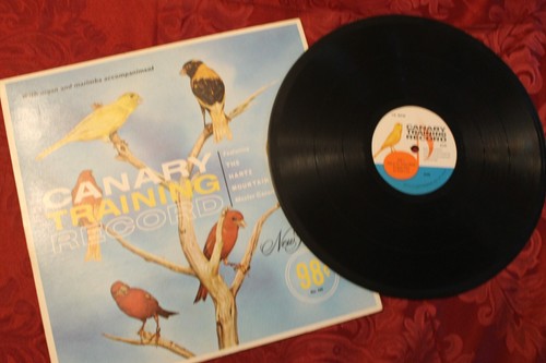 Canary Training Record ~ The Hartz Mountain Master Canaries ~ LP 10 ...